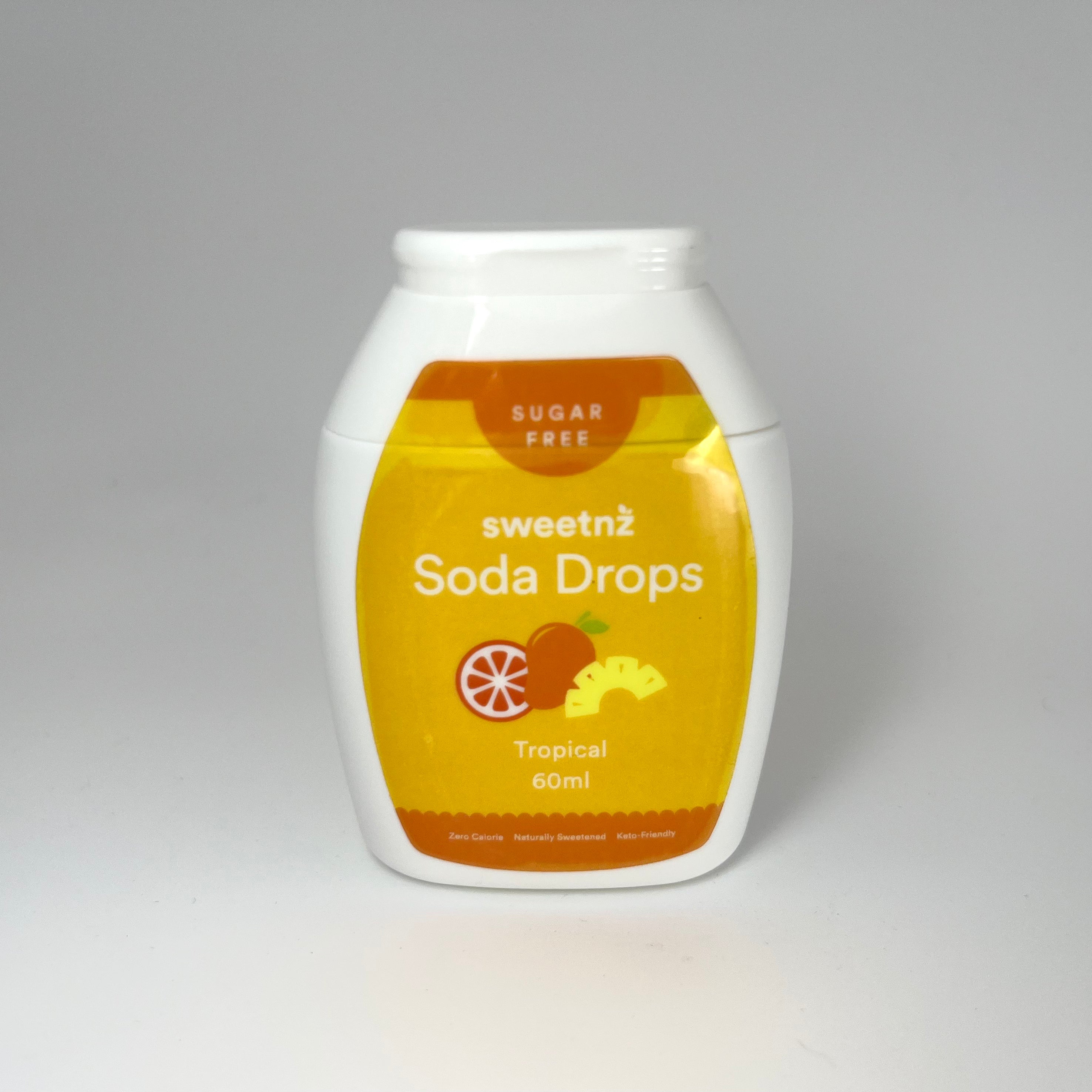 Soda Drops Tropical 60ml – Sugar Free Food